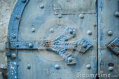 Texture Of Metal Gates Royalty-Free Stock Image | CartoonDealer.com ...