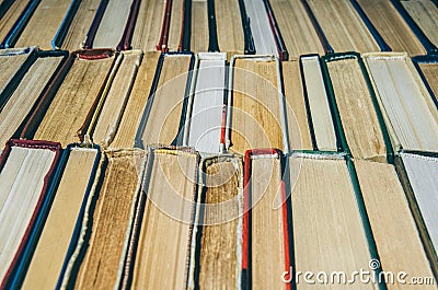 Texture Of The Old Books. Orbasing And Literature Stock Photography ...