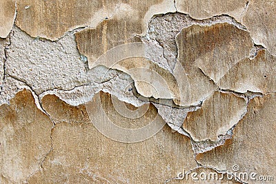 Texture Of The Plaster Bulges Royalty-Free Stock Photography ...