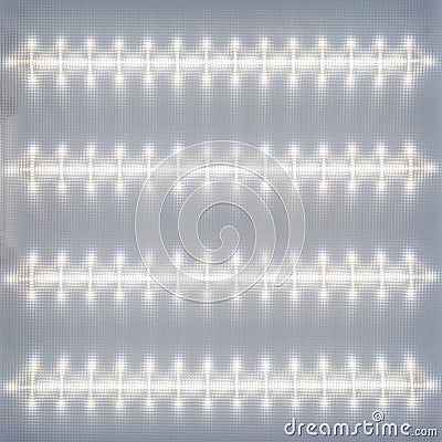 Texture Of The Surface Diffuser, LED Ceiling Light, Light Pattern On ...