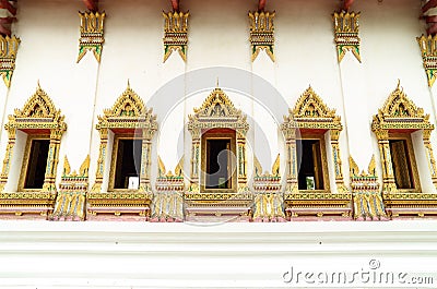 Thai Art Windows In Temple Stock Image | CartoonDealer.com #32808541