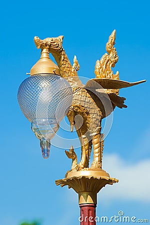 Thai Style Light Pillar Royalty-Free Stock Photography | CartoonDealer ...