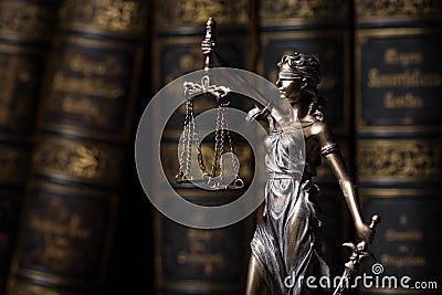 Themis Figure In Library Stock Photo | CartoonDealer.com #63834600