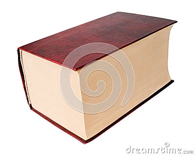 Thick Book. Stock Photo - Image: 12783150