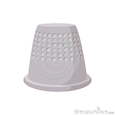 Thimble Cartoon Icon Vector Illustration | CartoonDealer.com #79697260