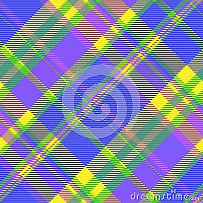 Thin Pattern Plaid Check, Long Vector Fabric Background. Display ...