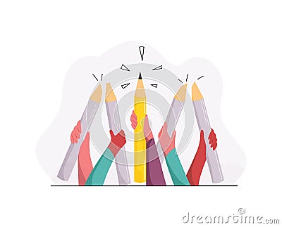 Thinking Differently Stock Illustration | CartoonDealer.com #204529000
