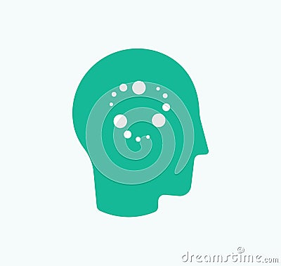 Thinking Process, Brain Load Icon, Learning Logo, Memories Symbol ...