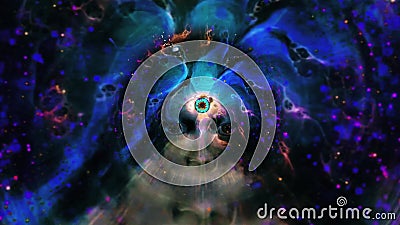 Third Eye Concept Animation Stock Video - Video of earth, fiction ...
