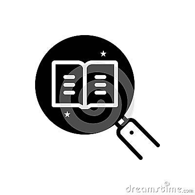 Black Solid Icon For Thorough, Entire And Whole Cartoon Vector ...
