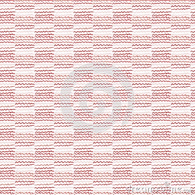 Thread Seamless Pattern. Soft Texture Background. Wavy Horisontal Lines ...