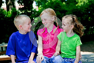 Three Children Royalty Free Stock Photo - Image: 10103355