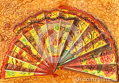 Three Fans Royalty-Free Stock Photo | CartoonDealer.com #20614629