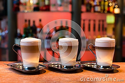 Three Latte Cups Stock Image | CartoonDealer.com #45733273