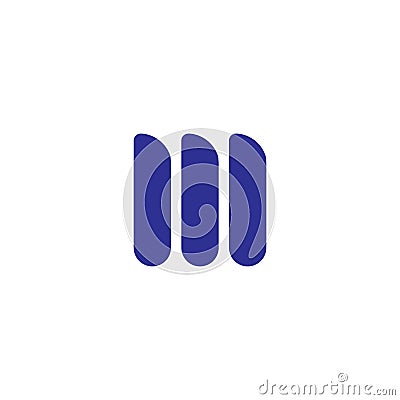 Three Stripes Curves Logo Vector | CartoonDealer.com #167056432