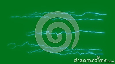 Thunder Effect Green Screen Stock Footage - Video of thunder ...