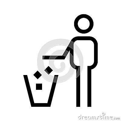 Tidy Man Symbol Vector Illustration | CartoonDealer.com #94512000