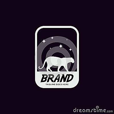 Tiger Label Logo Design Template. Design Elements For Logo, Label ...