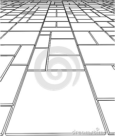 Tile Floor Vector 10 Royalty Free Stock Photos - Image: 17016228