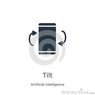 Tilt Icon Vector. Trendy Flat Tilt Icon From Augmented Reality ...