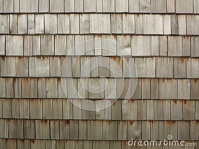 Wall Of Timber Shingles Texture Royalty-Free Stock Photography ...