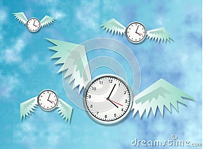 Time Flies Stock Photo - Image: 54220