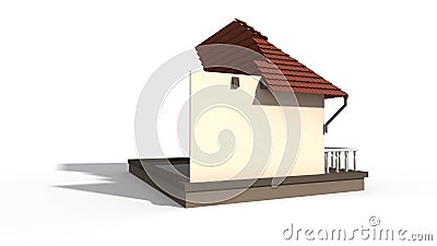 Time Lapse Animation of a Building House Stock Video - Video of ...