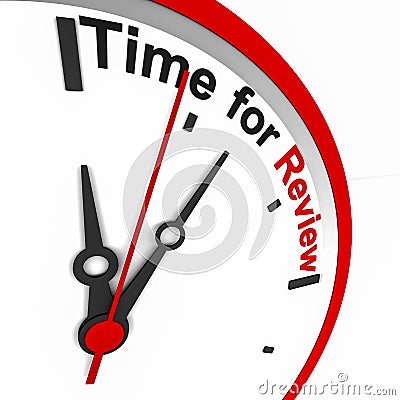 Time For Review Stock Image | CartoonDealer.com #26569957