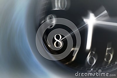 Time Spinning Fast Royalty Free Stock Image - Image: 495716
