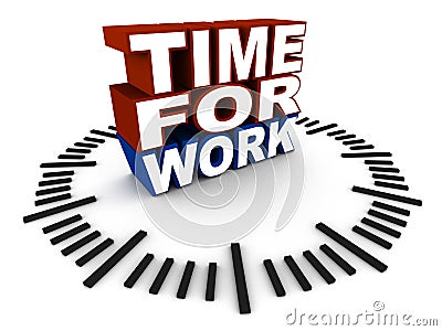 Time To Work Royalty Free Stock Photography - Image: 27946287