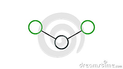 Tin(ii) Chloride Molecule, Structural Chemical Formula, Ball-and-stick ...