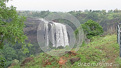 Tincha Water Fall of India-Indore Stock Video - Video of blue, madhya ...