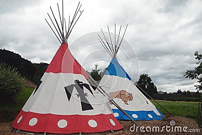 Tipi For Indian Royalty Free Stock Photography - Image: 8002987
