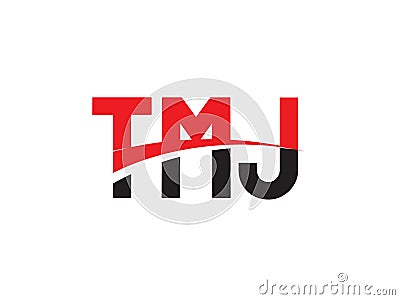 TMJ Letter Initial Logo Design Vector Illustration | CartoonDealer.com ...