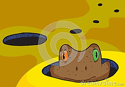 Toad In The Hole Royalty Free Stock Photos - Image: 18980838