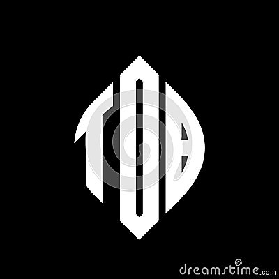TOB Circle Letter Logo Design With Circle And Ellipse Shape. TOB ...