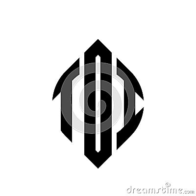 TOI Circle Letter Logo Design With Circle And Ellipse Shape. TOI ...
