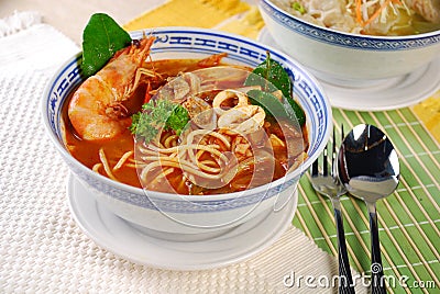 Tom Yam Noodles Stock Photos - Image: 6504003