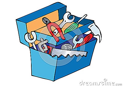 Toolbox Stock Vector - Image: 52200958