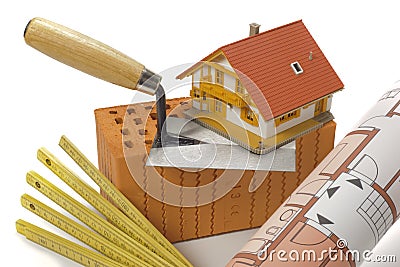 Tools For House Building Royalty Free Stock Photo - Image: 34873445