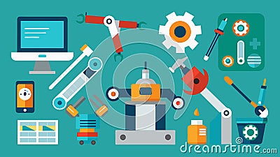 Tools Tered Across The Workbenches Evidence Of The Students Handson ...