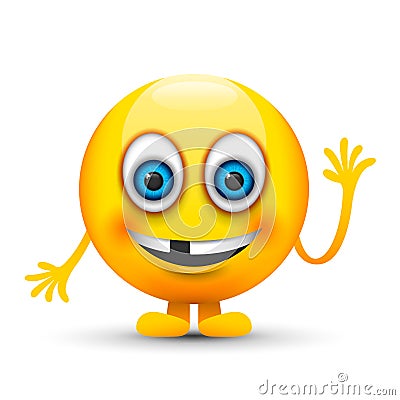 Toothless Emoji Vector Illustration | CartoonDealer.com #80079826