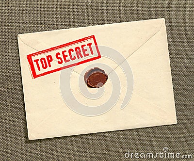 Top Secret Envelope Stock Photo - Image: 18387240