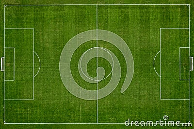 Top View Of Football Field. Royalty-Free Stock Photo | CartoonDealer ...