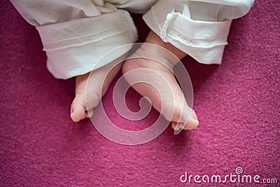 Top View Newborn Baby Feet Stock Photo | CartoonDealer.com #82529976