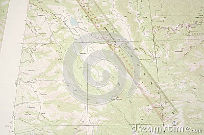 Topo Map And Ruler Stock Photo | CartoonDealer.com #3601998