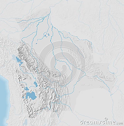 Topographic Map Of Bolivia Stock Photography | CartoonDealer.com #265069112