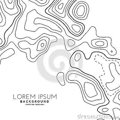 Topographic Map Diagram Vector Design | CartoonDealer.com #120354361