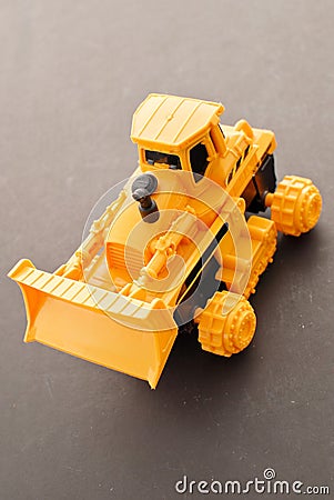 Toy Bulldozer Stock Photo | CartoonDealer.com #25937502
