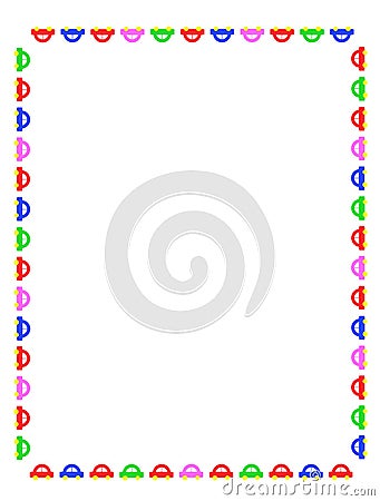 Toy Car Frame Royalty Free Stock Images - Image: 8327519